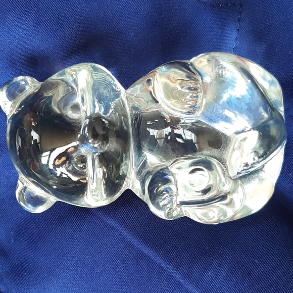 Fenton | Other | Fenton Clear Glass Bear | Poshmark